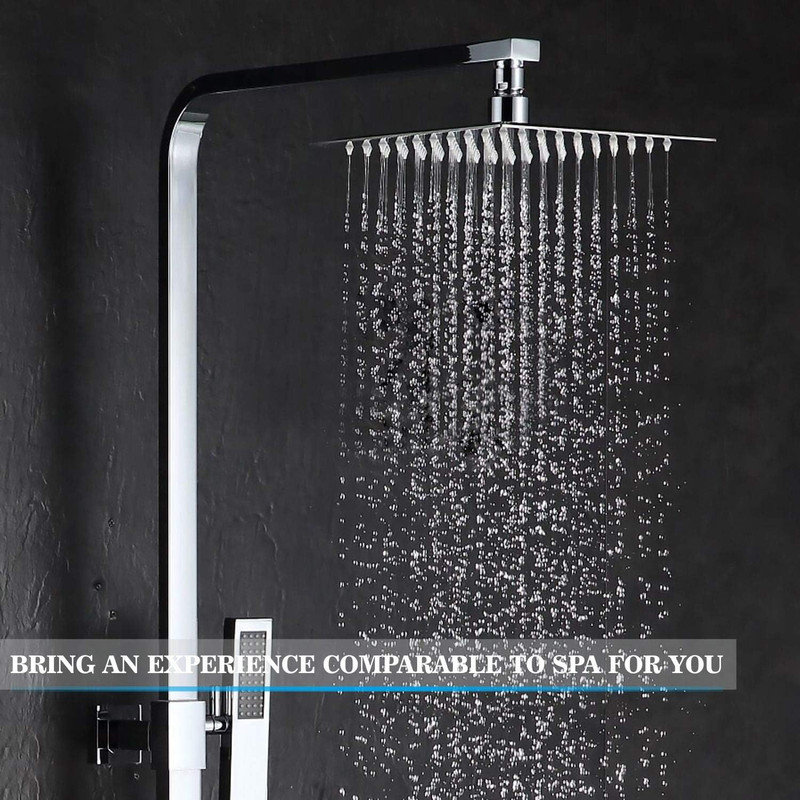 Aster Form Corp Rain Fixed Shower Head 1 8 Gpm Gpm Wayfair